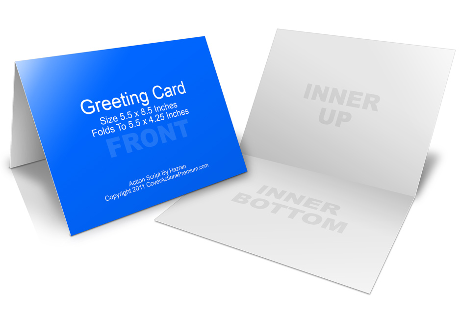A2 Size Half Fold Greeting Card Cover Actions Cover Actions Premium A2 Size Half Fold Greeting Card Cover Actions Cover Actions Premium